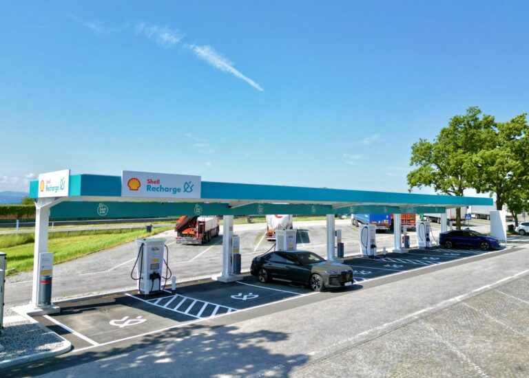 Shell Recharge Ultraschnellladenetz - VCÖ Vorbildhafte Mobilitätsprojekte